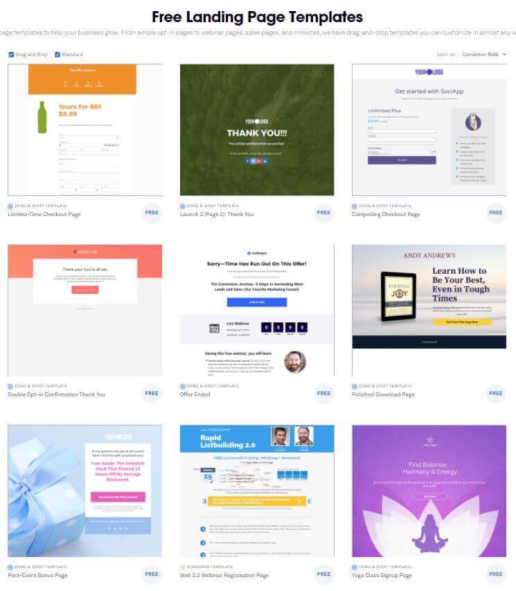 Lead Pages Templates Lead Pages Templates